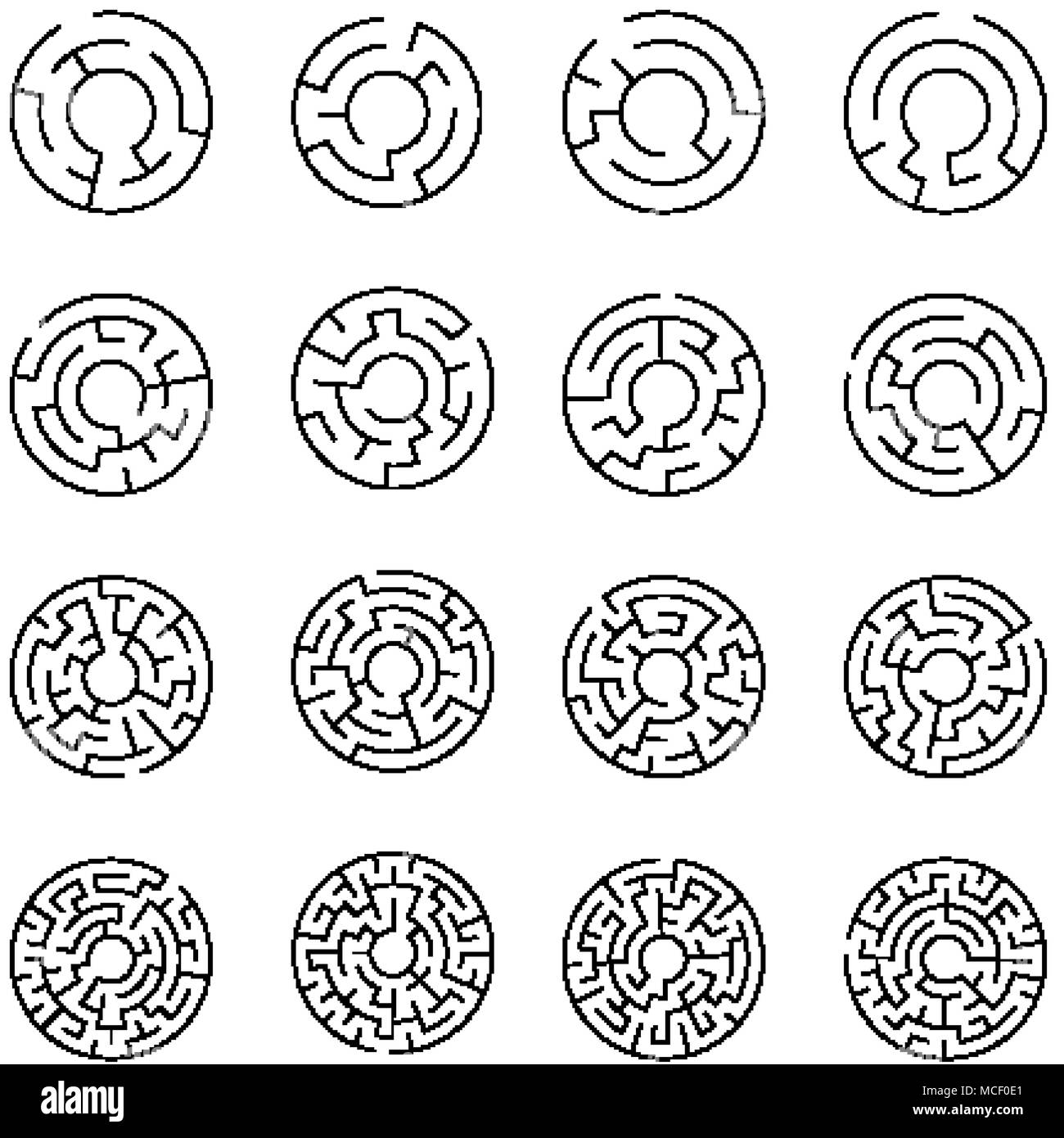 Thin maze hi-res stock photography and images - Alamy