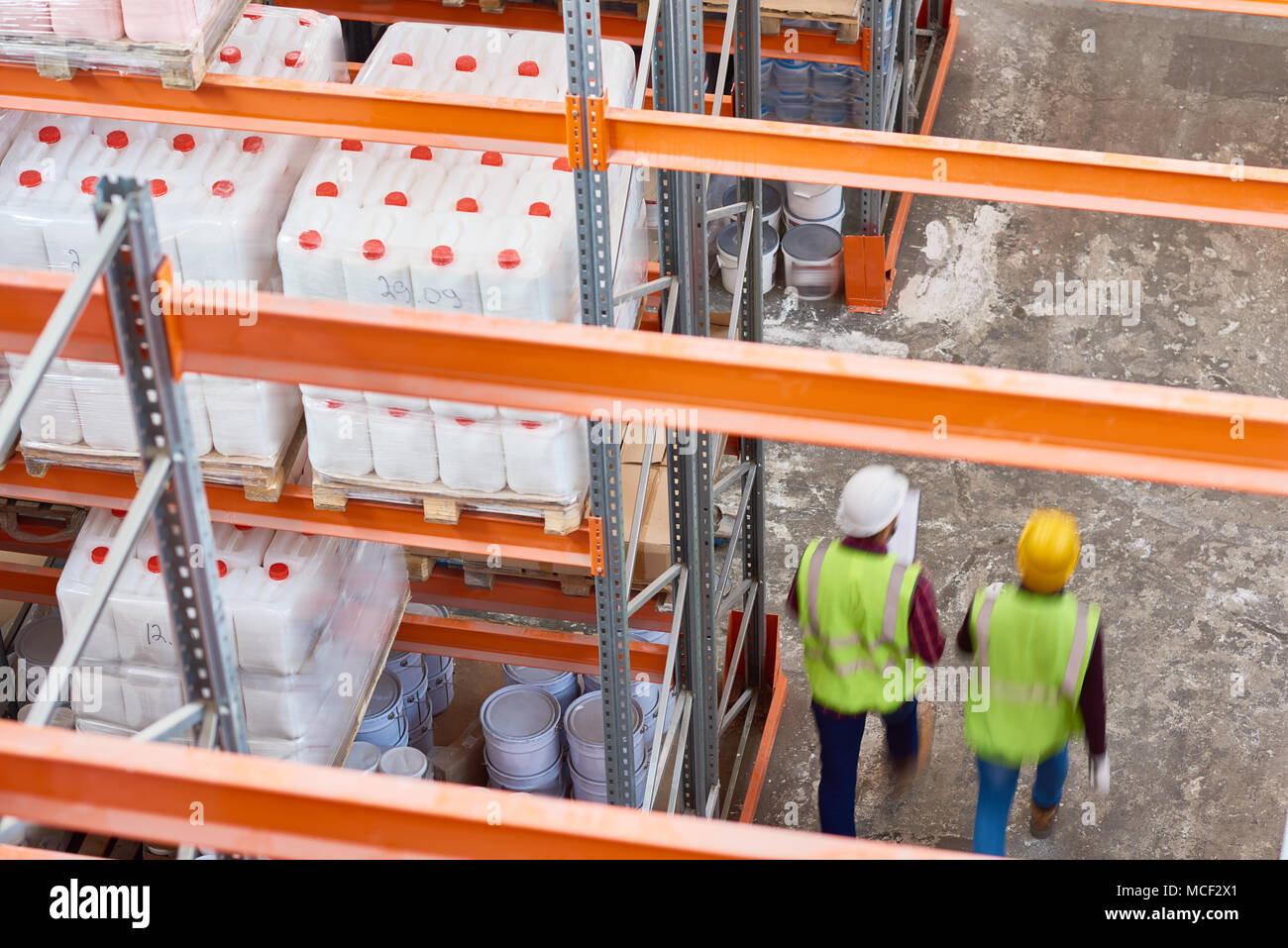 Warehouse in Construction Store Stock Photo - Alamy