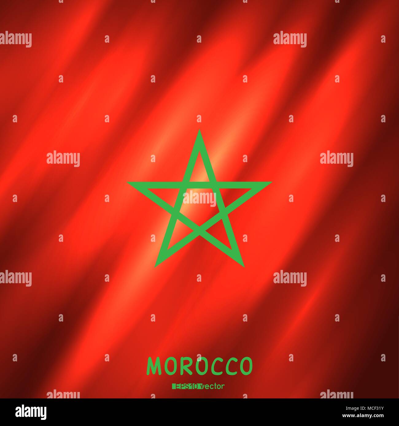 National Morocco flag background Stock Vector Image & Art - Alamy
