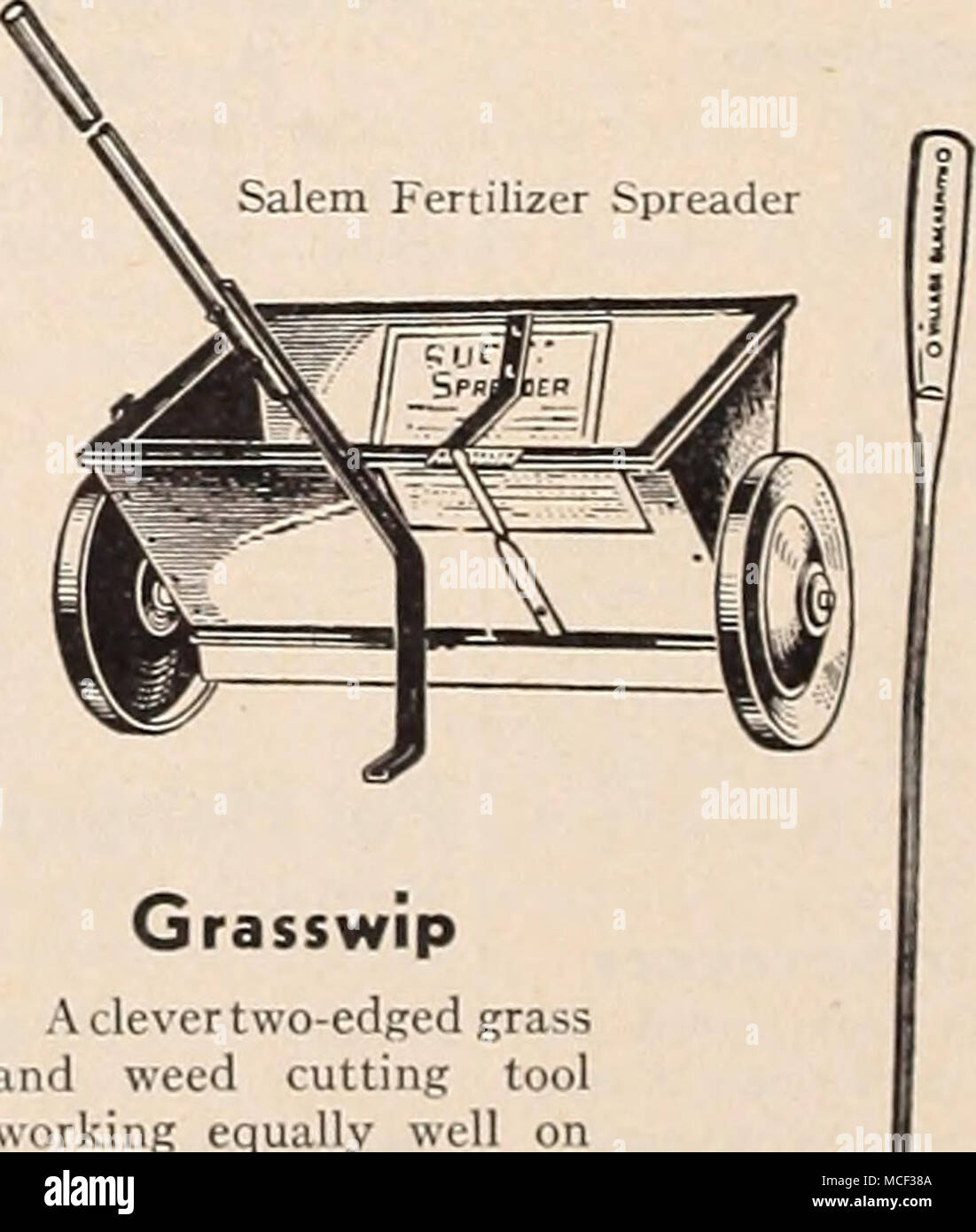 . Grasswip A clever two-edged grass and weed cutting tool working ...