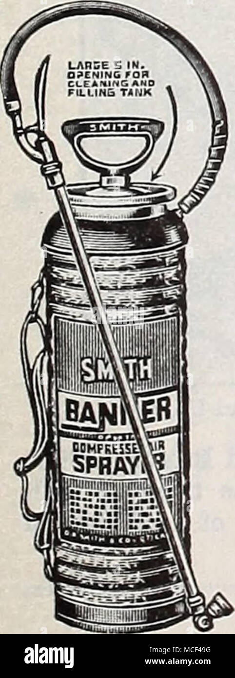 . Compressed Air Sprayer No. 1. A four gallon compressed air sprayer of ...