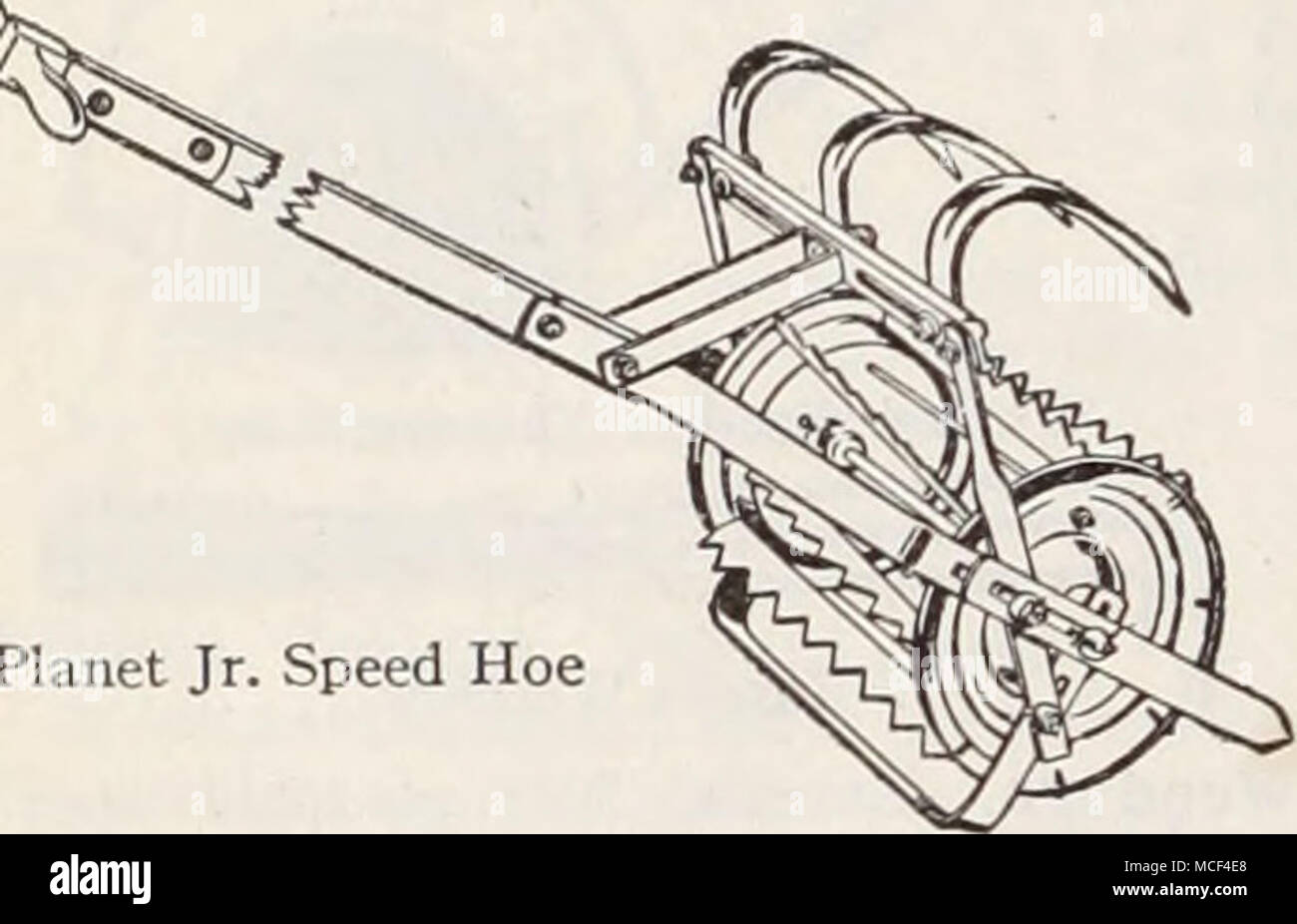 . Planet Jr. Speed Hoe No. 16 Planet Jr. Single Wheel Hoe Stock Photo ...