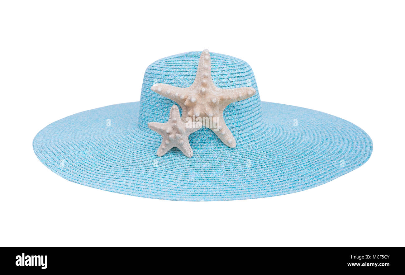 Starfish on a hat Stock Photo - Alamy