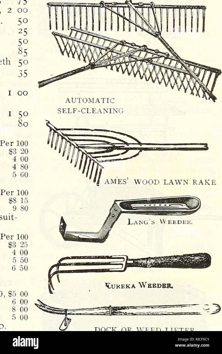 . DOCK OR WEED LIFTER Stock Photo - Alamy