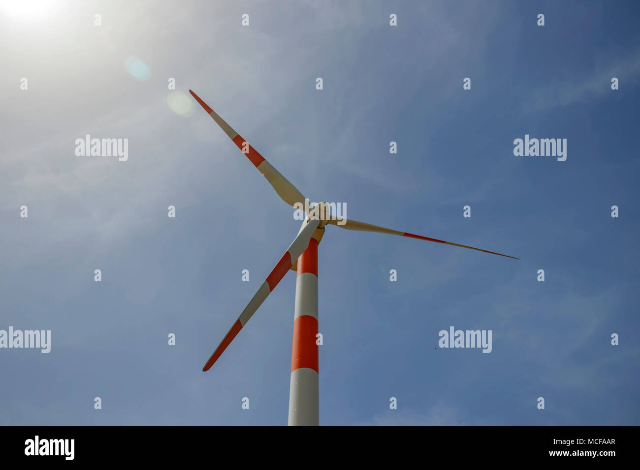 Close up top wind turbine hi-res stock photography and images - Alamy