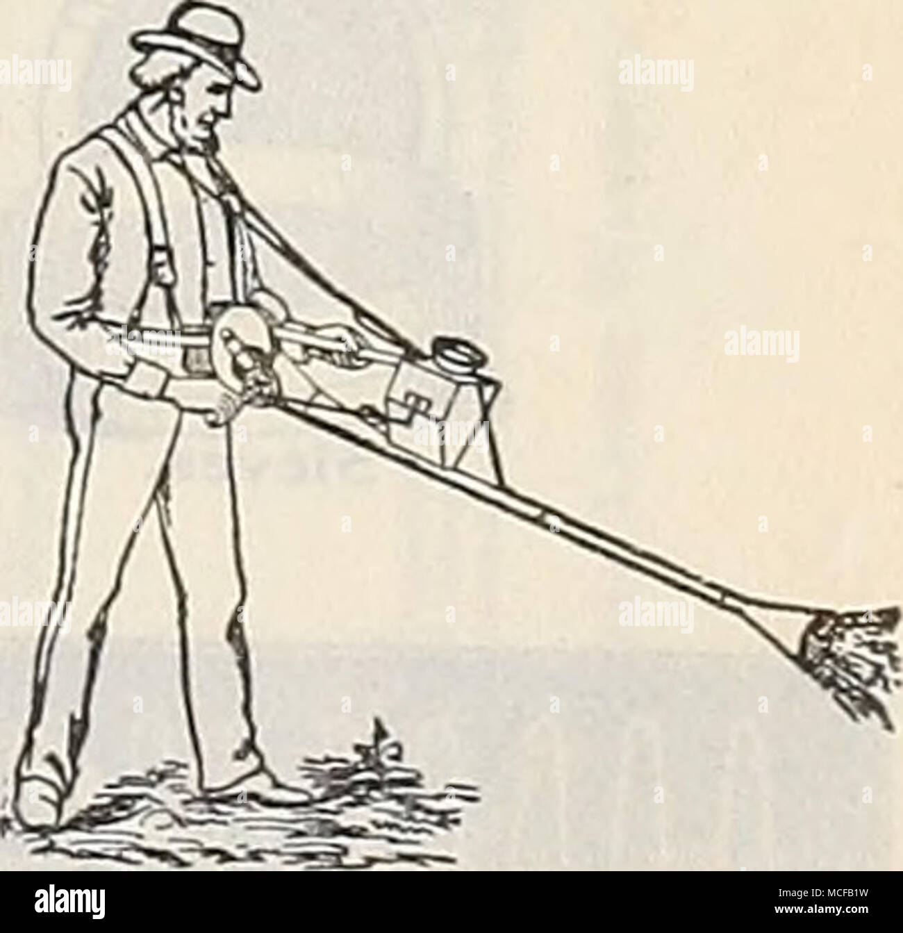 . Leggett's Champion Dry Powder Gun. Mole Traps Stock Photo - Alamy