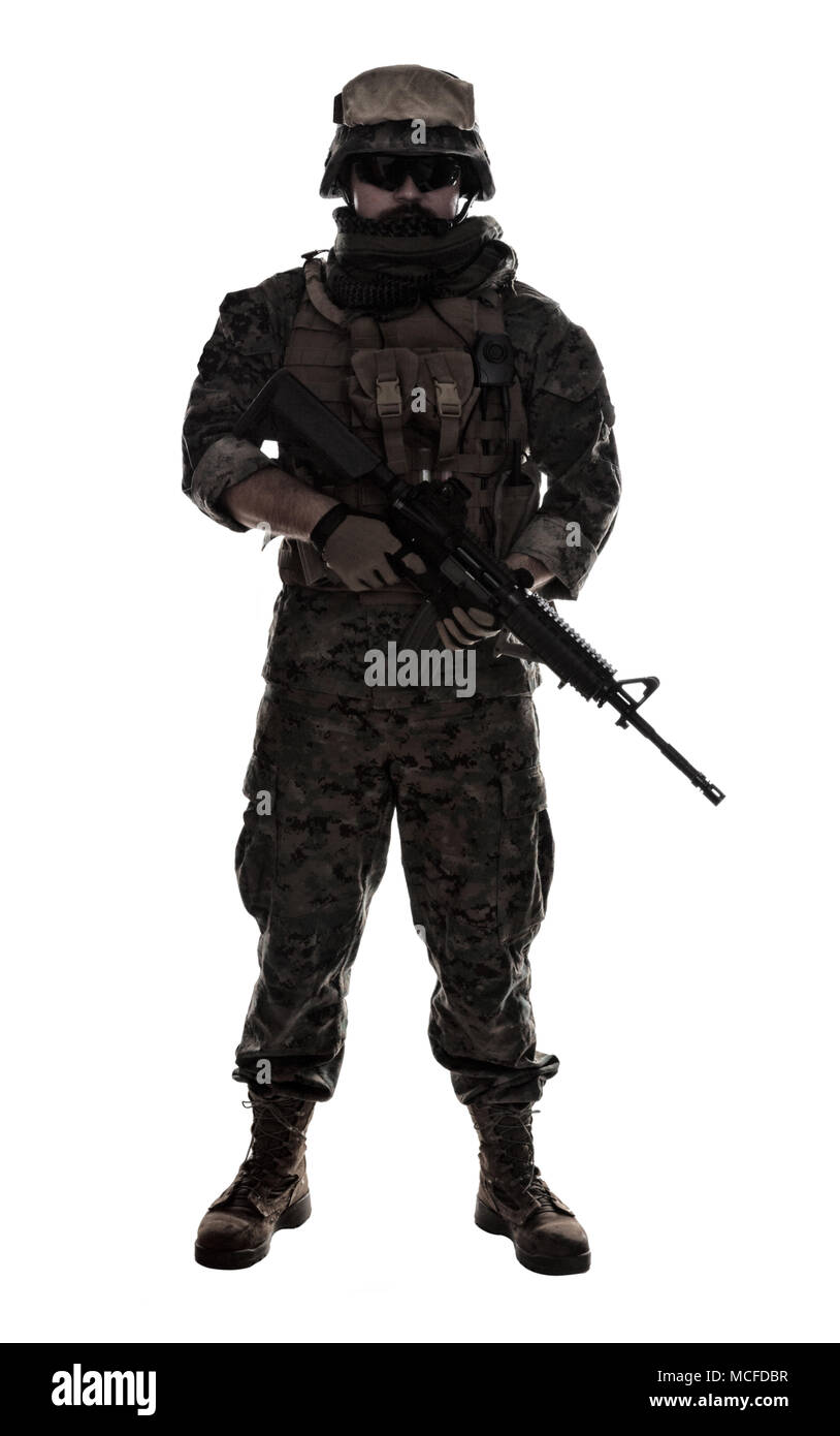 Us soldier shadow hi-res stock photography and images - Alamy