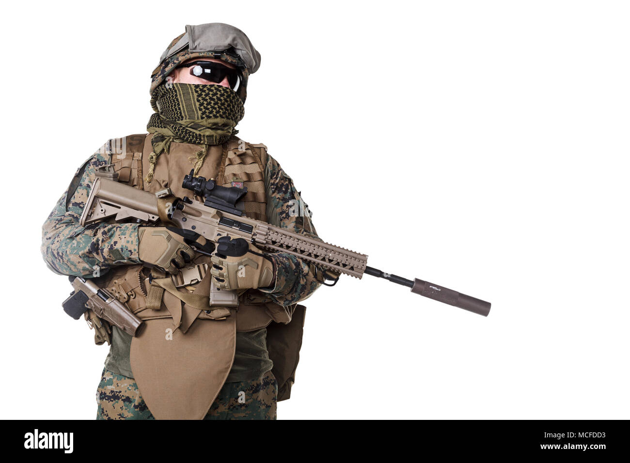 US Marine Soldier Stock Photo - Alamy