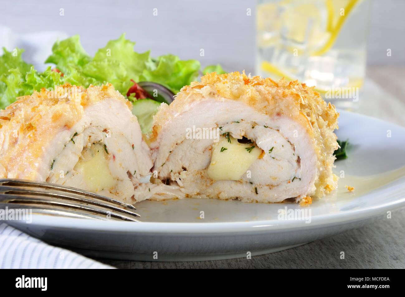 Chicken fillet roll hi-res stock photography and images - Alamy