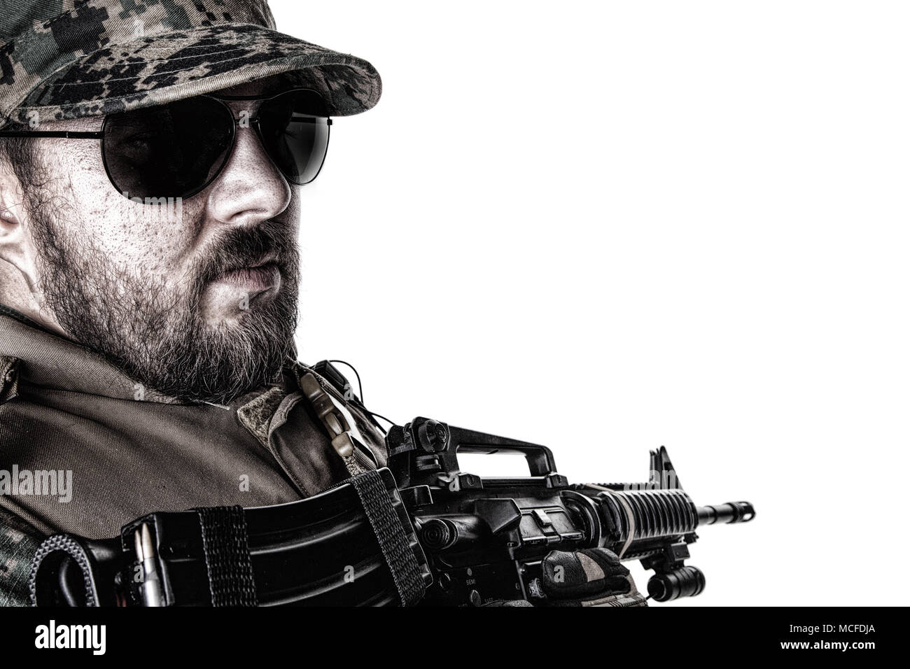 US Marine Soldier Stock Photo - Alamy