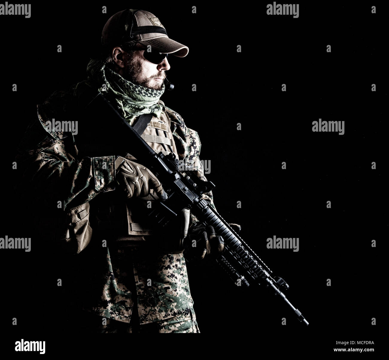 US Marine Soldier Stock Photo - Alamy