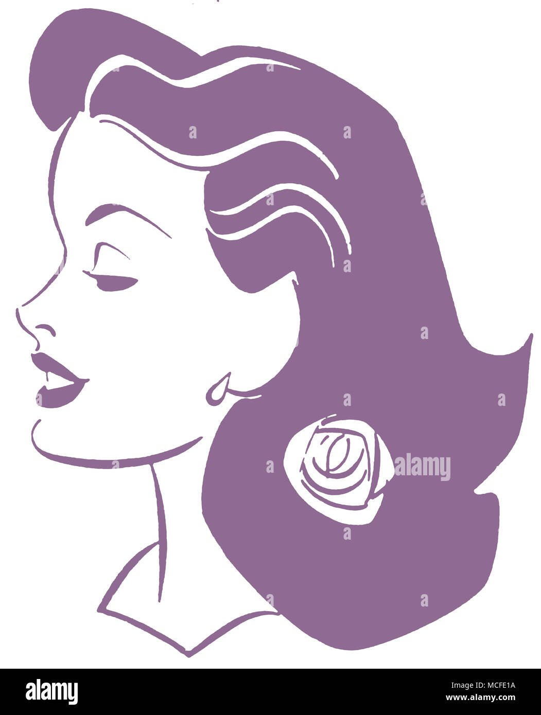 Vintage Illustration Of Ears High Resolution Stock Photography and ...