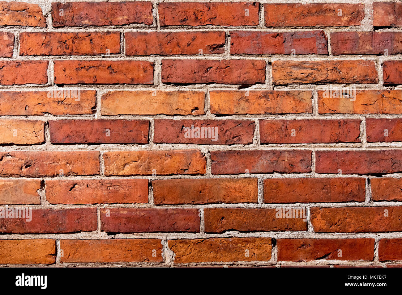 Backgrounds red clay brick wall hi-res stock photography and images - Alamy