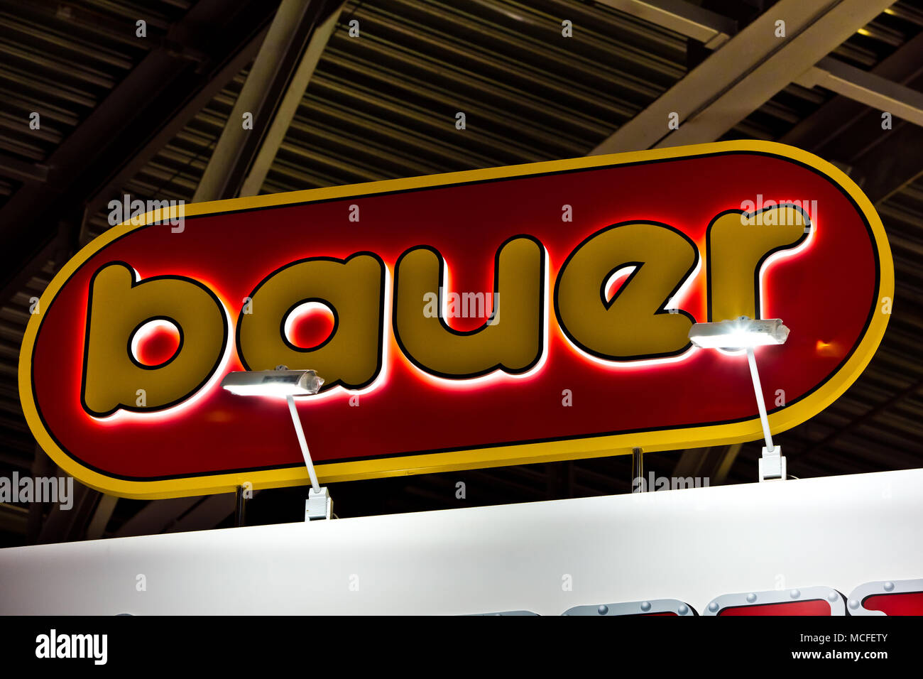 Bauer logo hi-res stock photography and images - Alamy