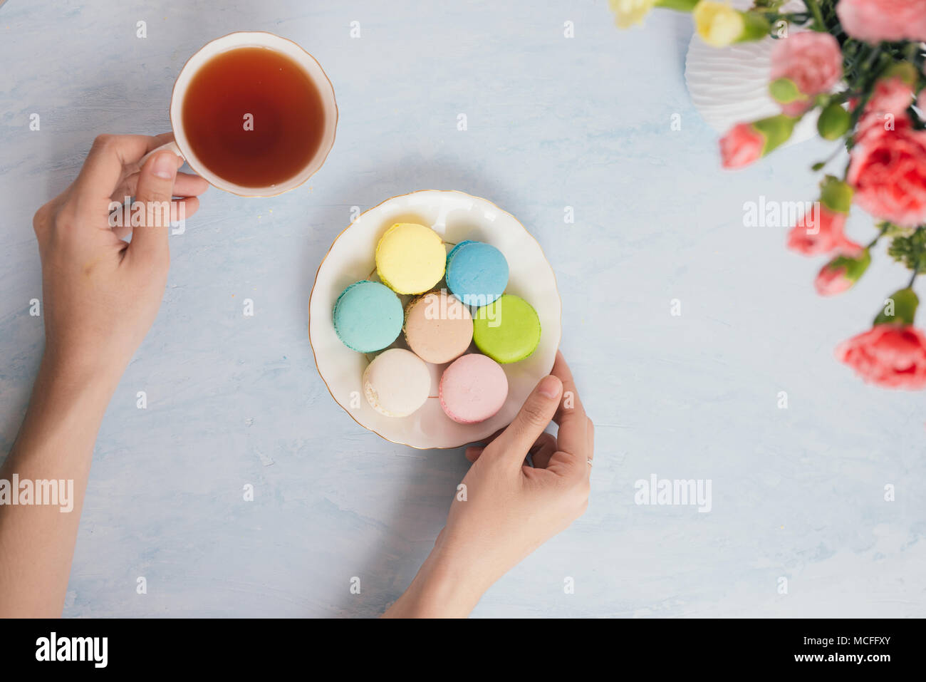 French afternoon tea hi-res stock photography and images - Alamy