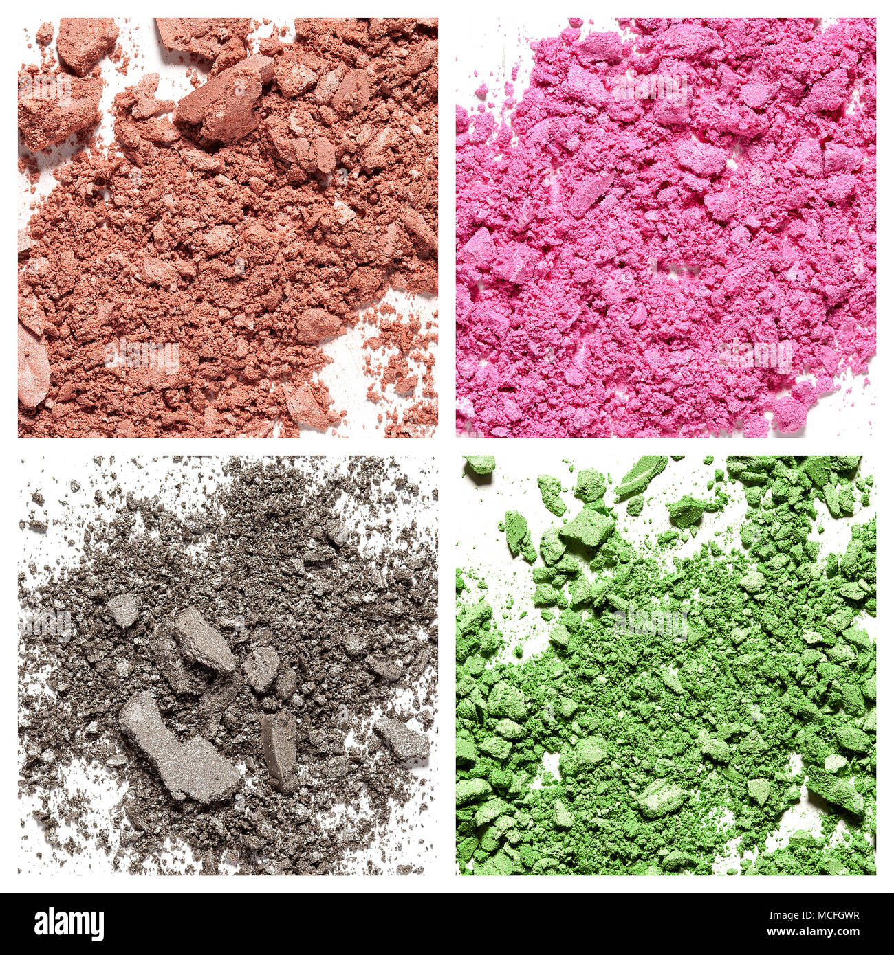 Exclusive textures of cosmetic products on white background Stock Photo ...