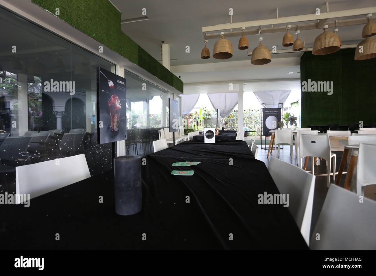 Kid-Mai Death Cafe in Bangkok, Thailand, is a place where guests can ...