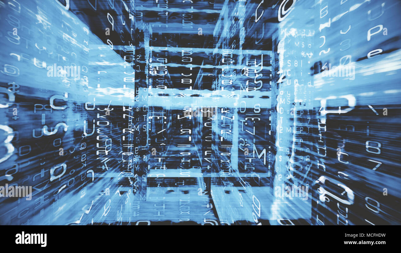 Futuristic digital technology screen display. High resolution ...