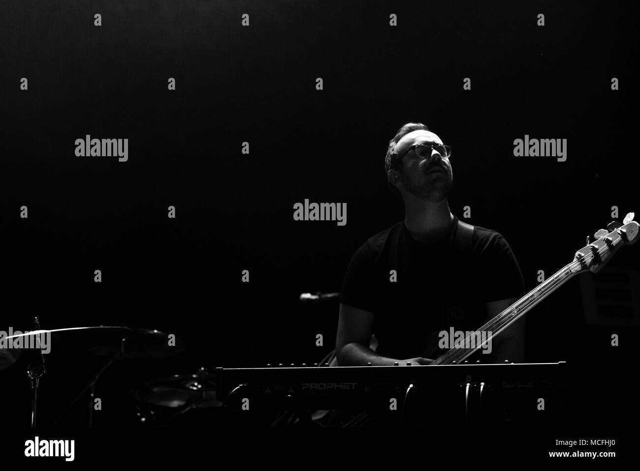 Claire bass guitar Black and White Stock Photos & Images - Alamy