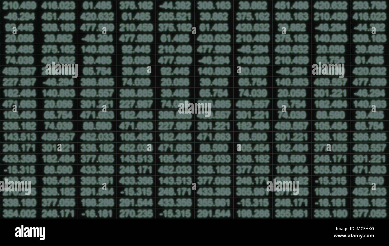 Futuristic digital technology data grid screen display. High resolution ...