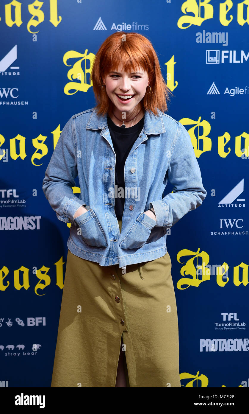 Jessie Buckley attending a screening of new film Beast at the Ham Yard ...