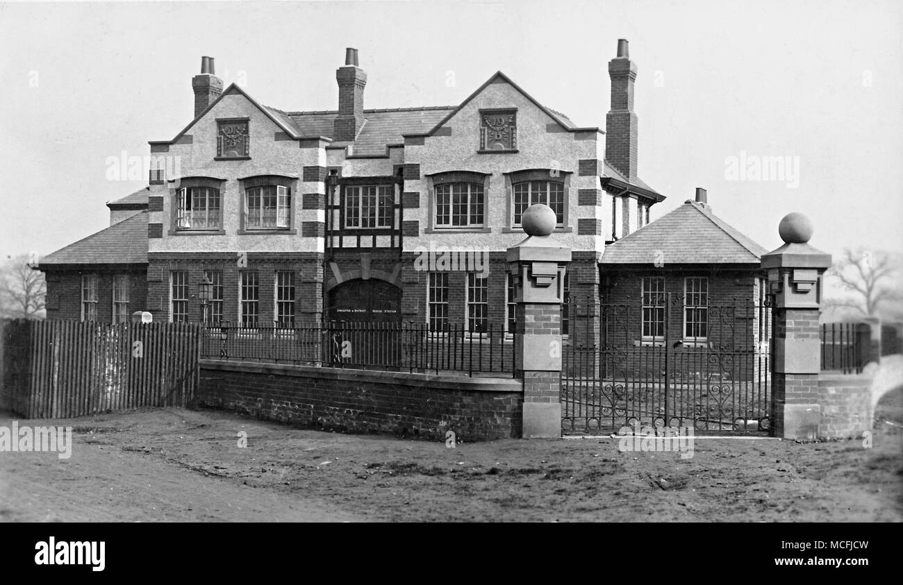 Woodlands Rescue Station Doncaster Colliery Stock Photo - Alamy