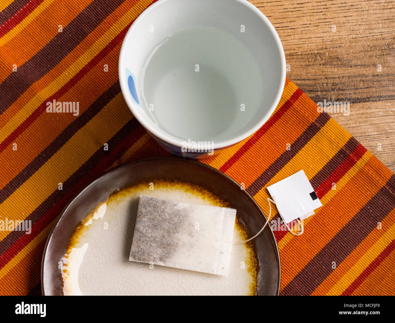 Teabag in water hi-res stock photography and images - Alamy