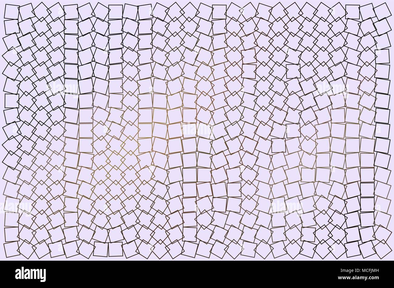 Color Abstract Square Rectangle Pattern Generative Art Background Style Of Mosaic Or Tile