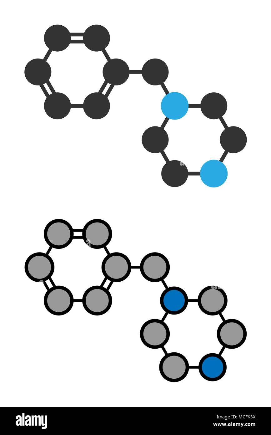 Benzylpiperazine molecular hi-res stock photography and images - Alamy