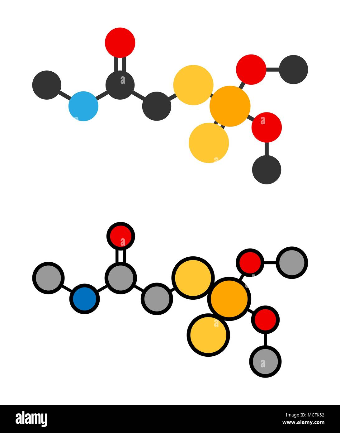 Dimethoate insecticide molecule hi-res stock photography and images - Alamy
