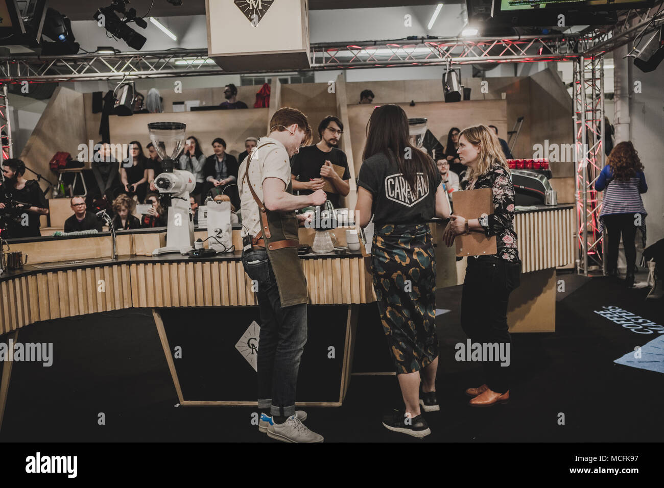 Coffee making competition hi-res stock photography and images - Alamy