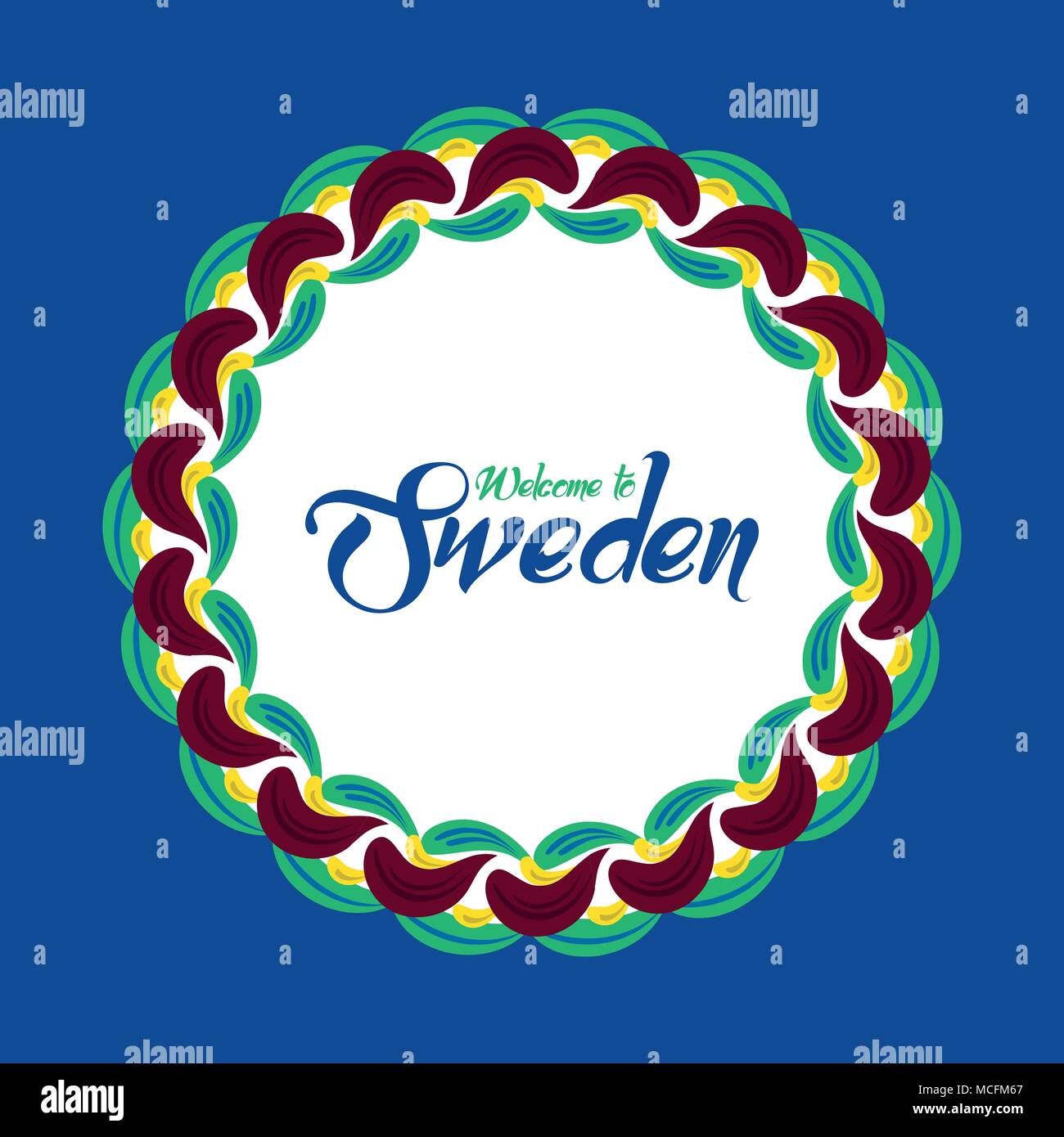 Tourists scandinavia Stock Vector Images - Alamy
