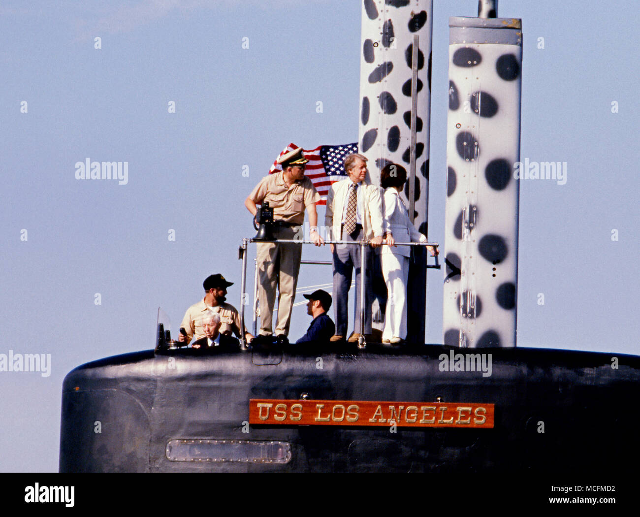 President Jimmy Carter, First Lady Rosalynn Carter, and Admiral Hyman ...