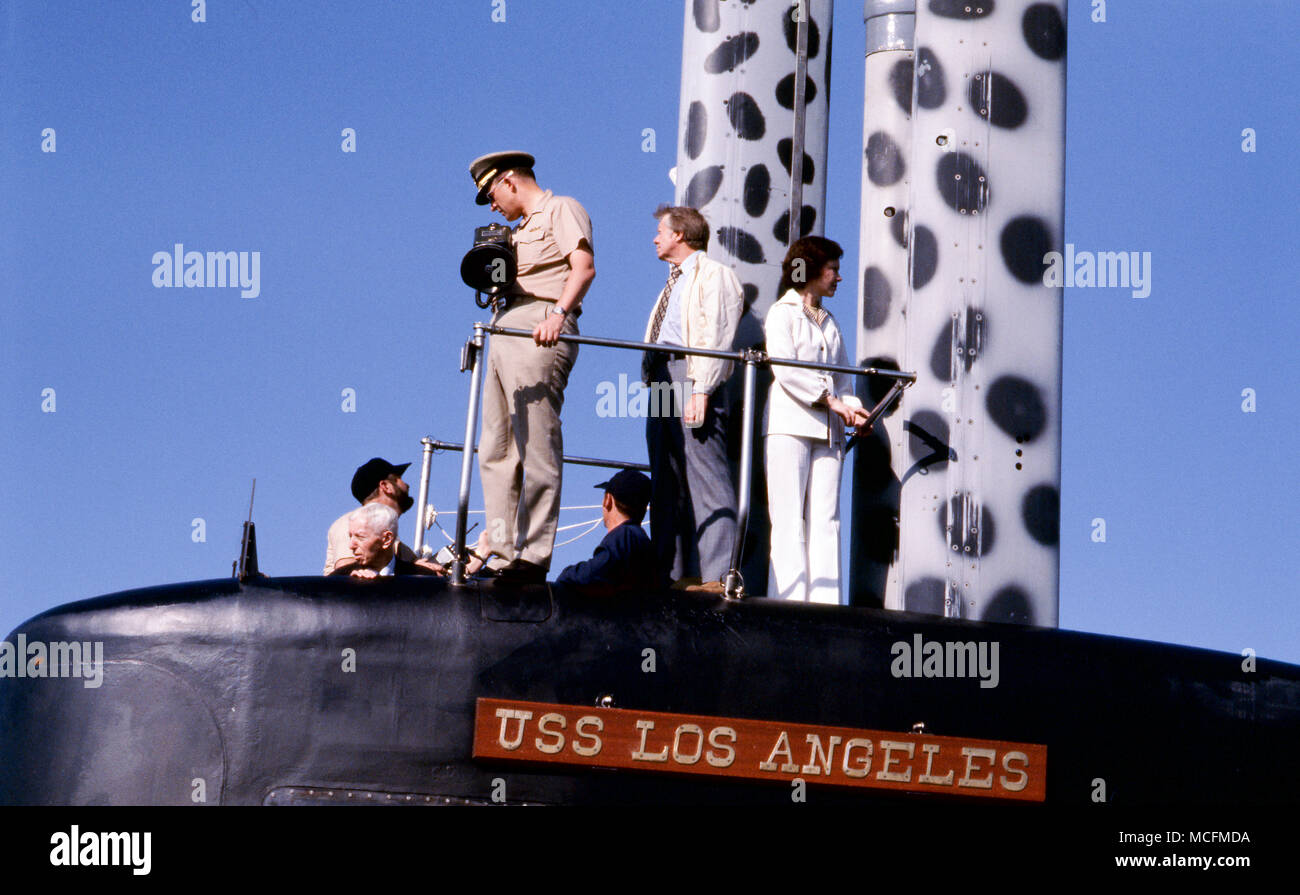 President Jimmy Carter, First Lady Rosalynn Carter, and Admiral Hyman ...