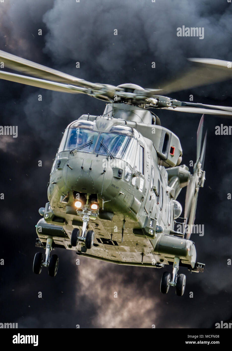 The CHF has recieved six interim configuration Merlin amphibioud ...