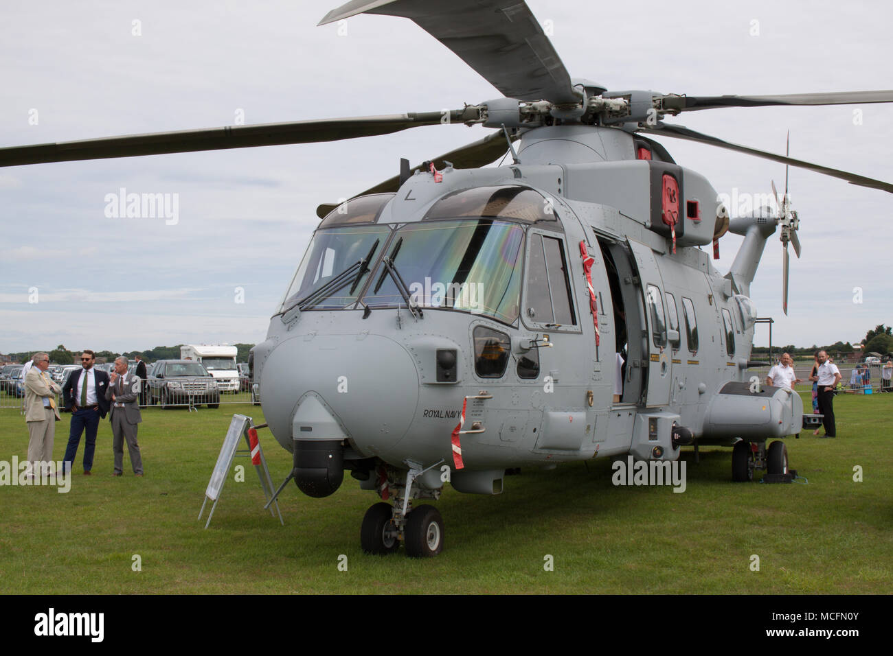 The second Production Leonardo Merlin H C mk 4 made its first public ...