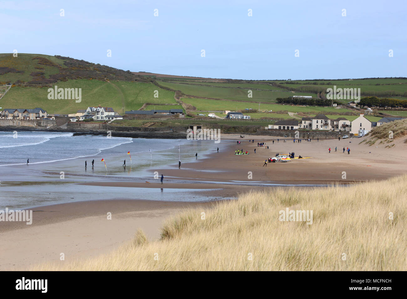 Croyde town hi-res stock photography and images - Alamy