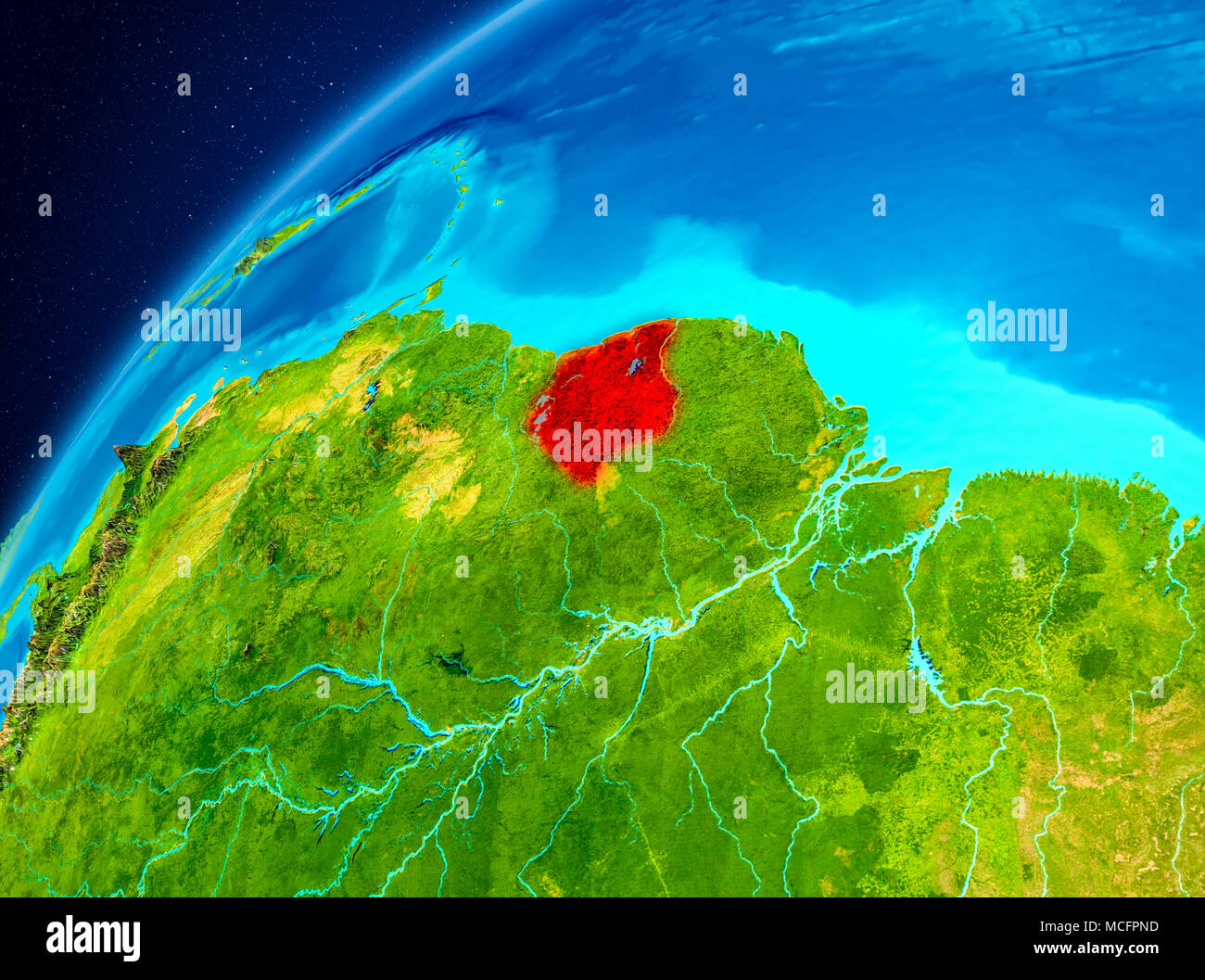 Surinam view hi-res stock photography and images - Alamy