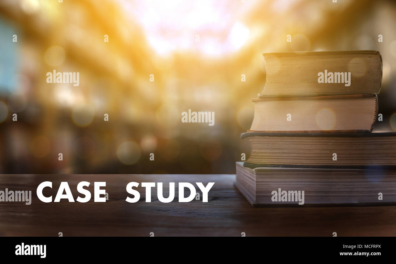 CASE STUDY CONCEPT Book in library with old ollege students studying ...