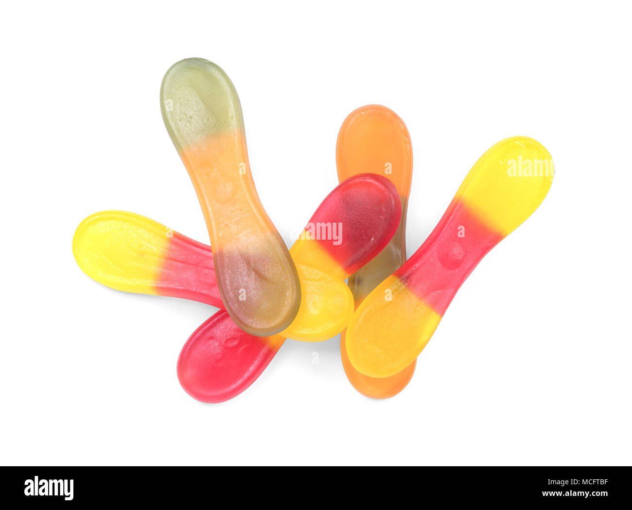 Dutch candy isolated on a white background - Sweet and colorful Stock ...