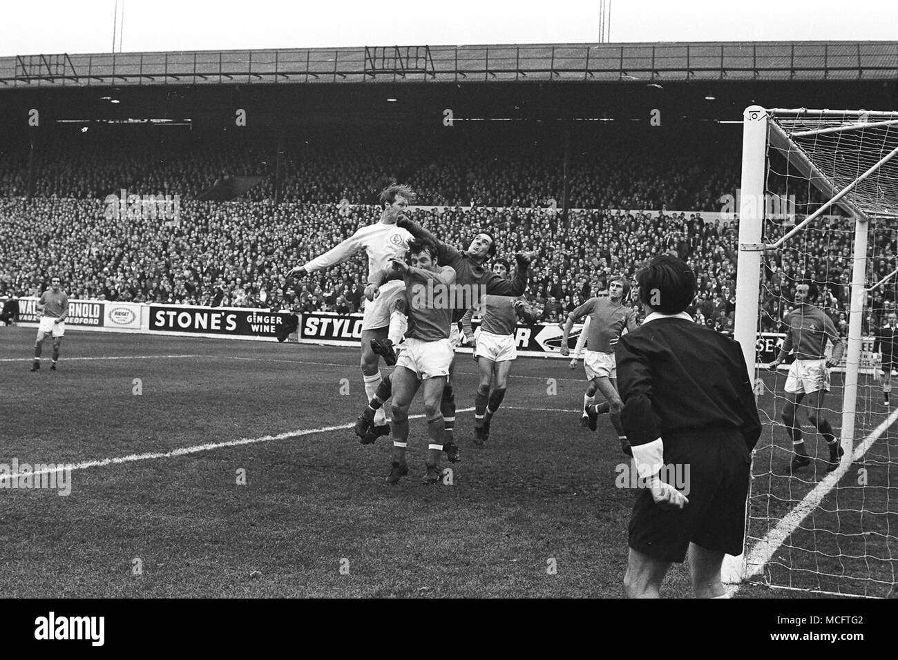 Leeds v Blackpool 1970 Stock Photo - Alamy