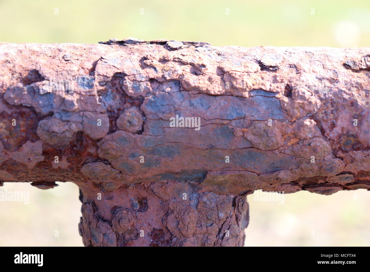 Rust, corrosion texture, full frame image, background Stock Photo - Alamy