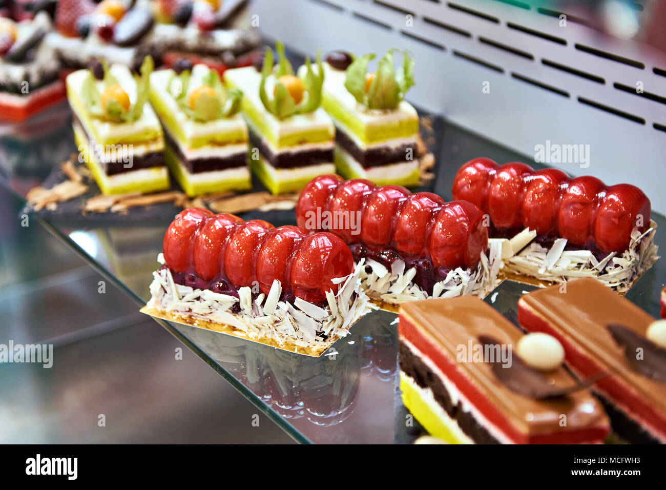 Candy store counter hi-res stock photography and images - Alamy