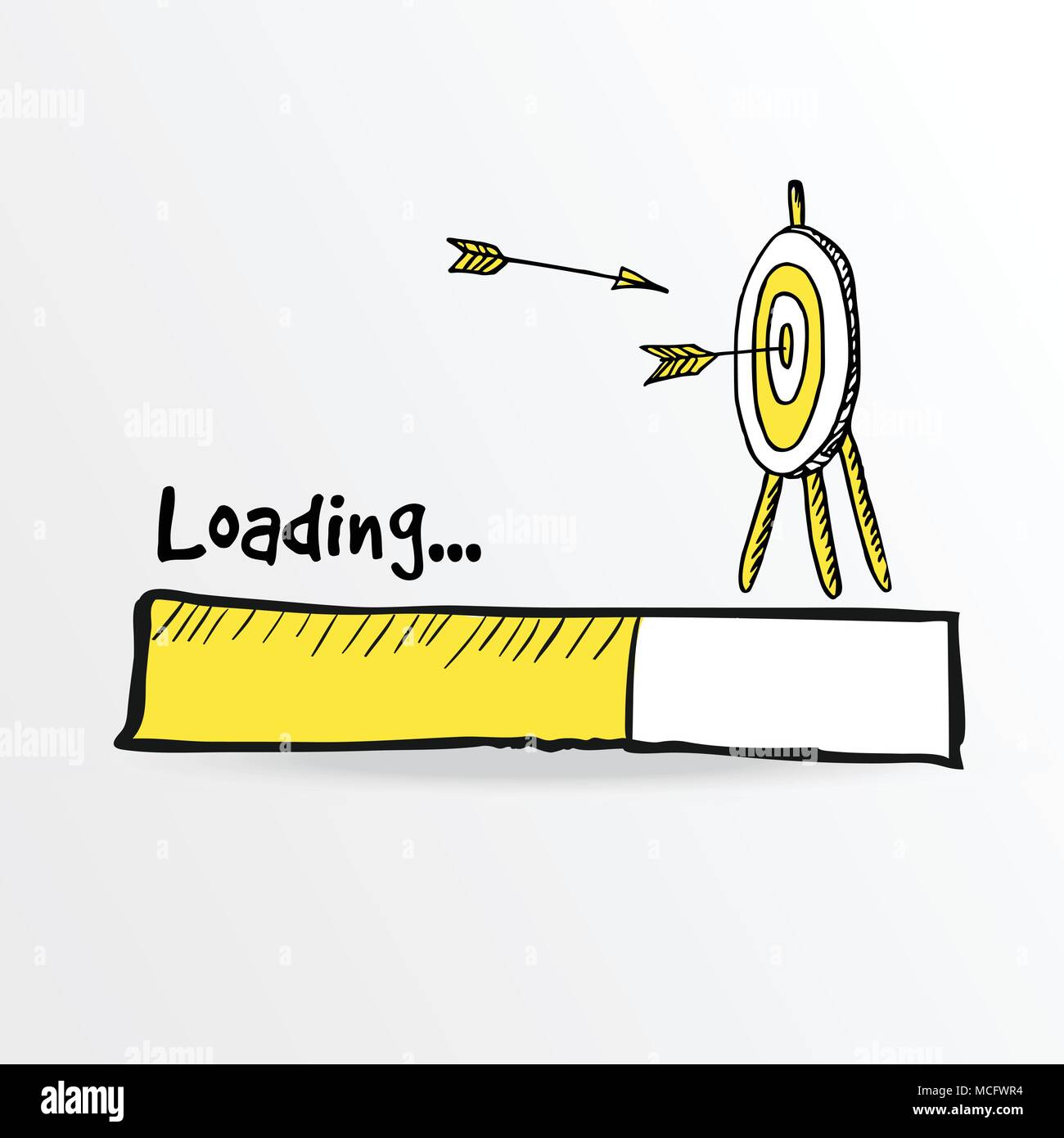 Loading arrows Stock Vector Images - Alamy