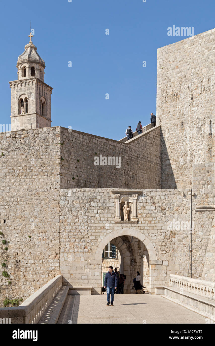 Dubrovnik ploce gate hi-res stock photography and images - Alamy