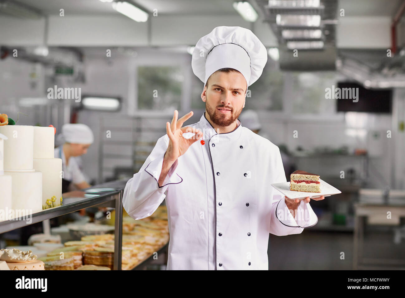 Bakery cook hi-res stock photography and images - Alamy