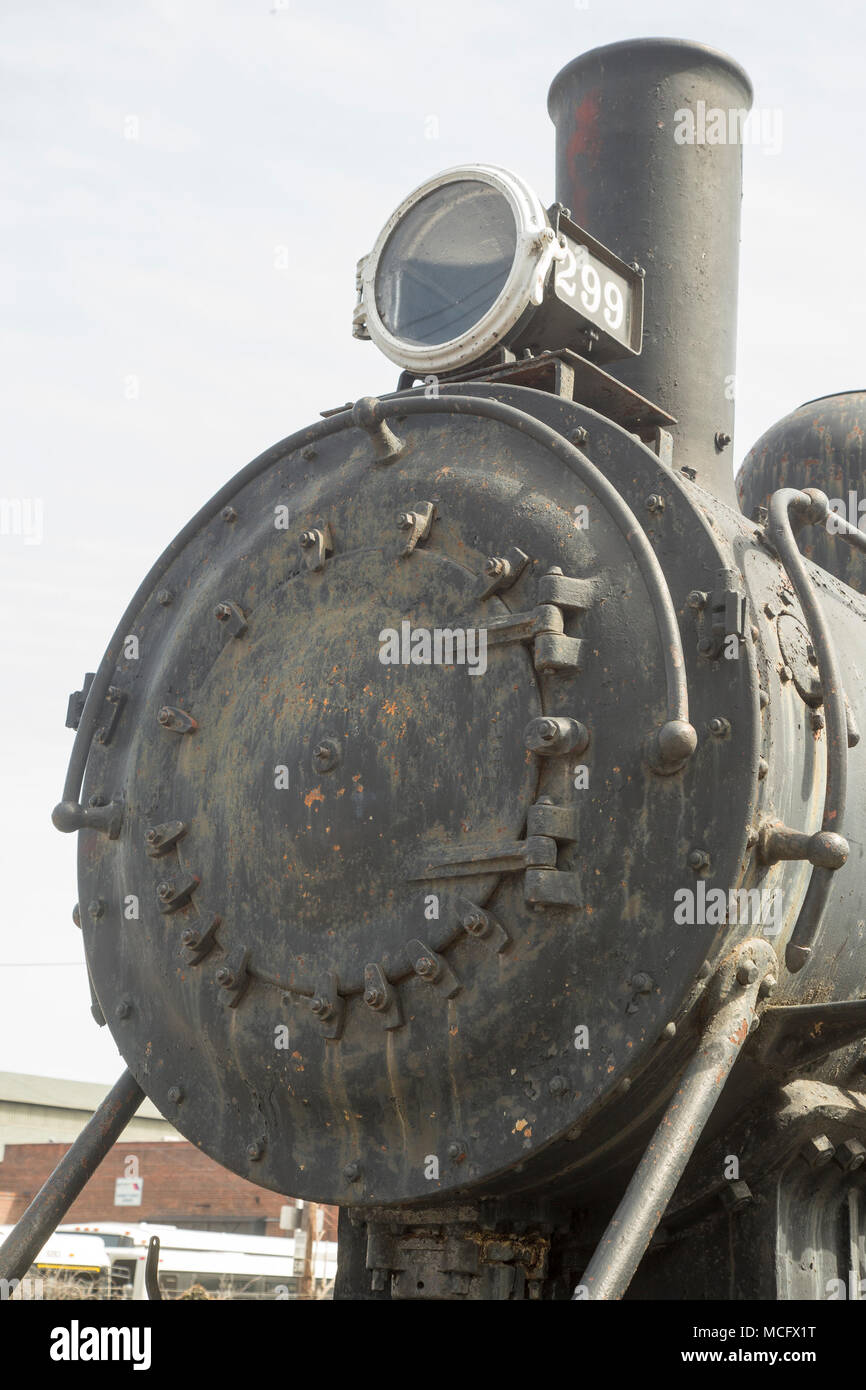 Locomotive at the Paterson Museum. Built in 1906 by the Cooke ...