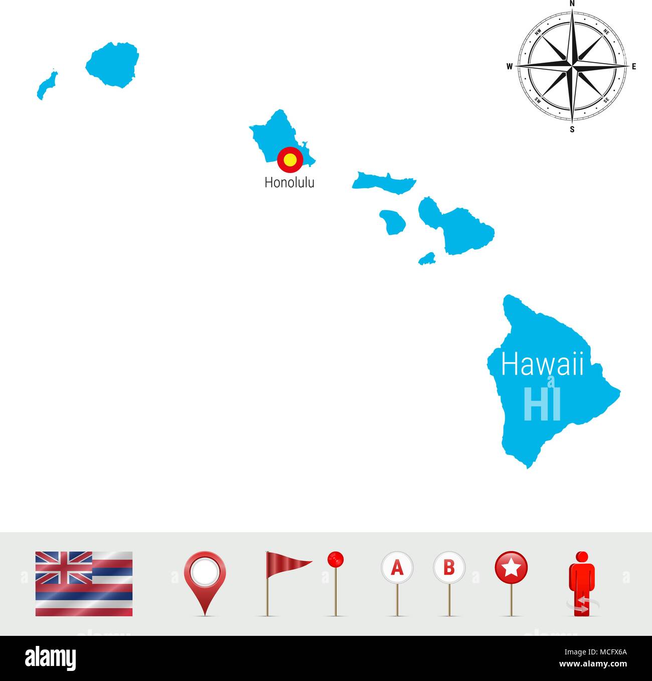 Hawaii Vector Vectors Stock Photos & Hawaii Vector Vectors Stock Images ...