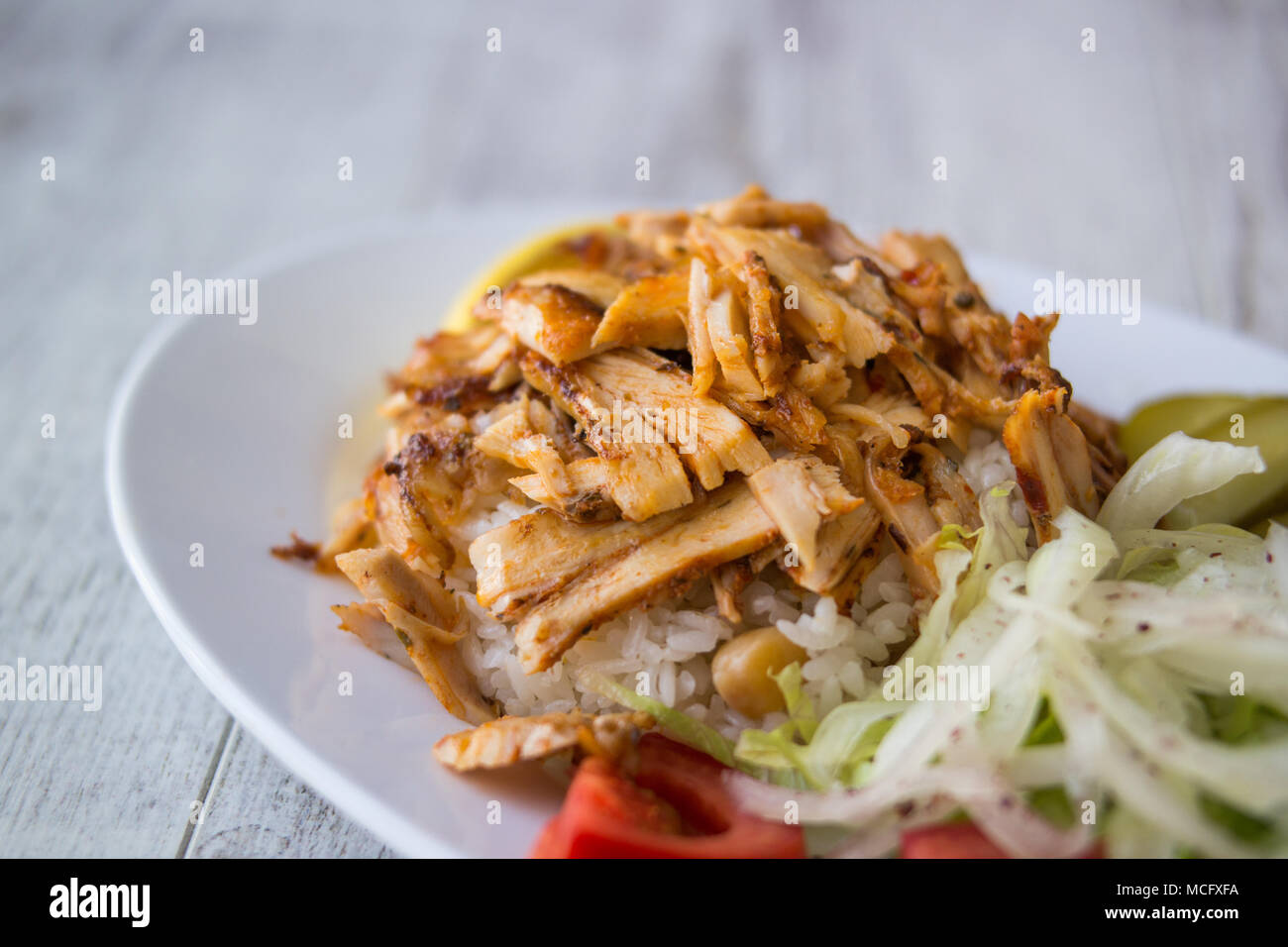 Chicken doner kebab hi-res stock photography and images - Alamy