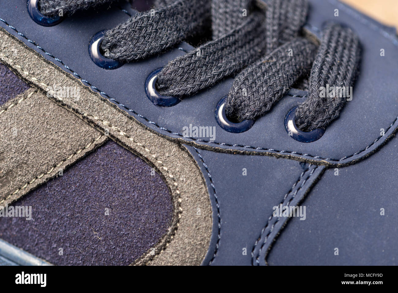 How to tie shoe laces hi-res stock photography and images - Alamy